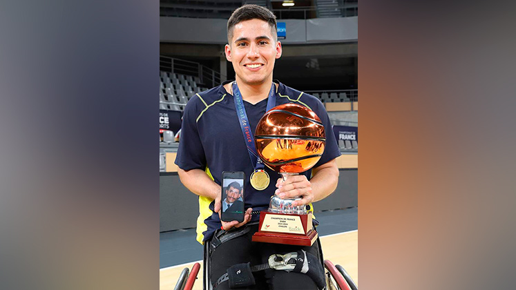 Leonel Contreras, un cucuteño campeón en el baloncesto en silla de ...
